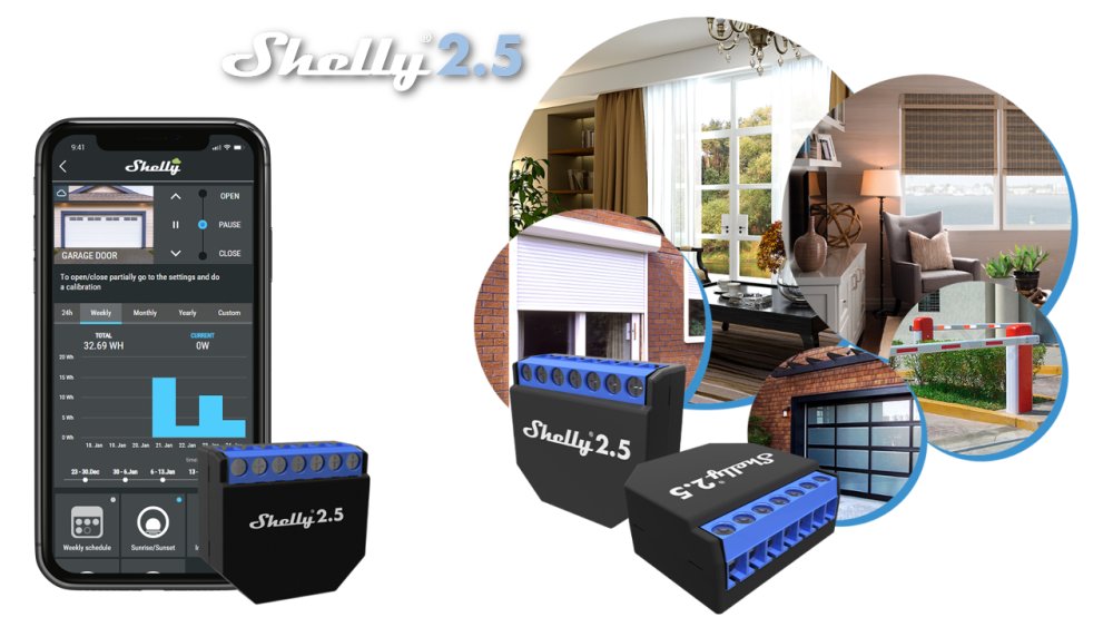Shelly | Shelly 2.5, levoluzione dello Shelly 2 provato per voi ...