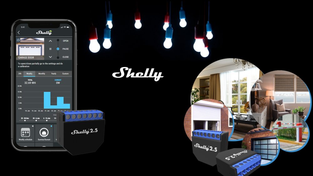 Guide | Come usare lo Shelly 2.5 per gestire due punti luce ...
