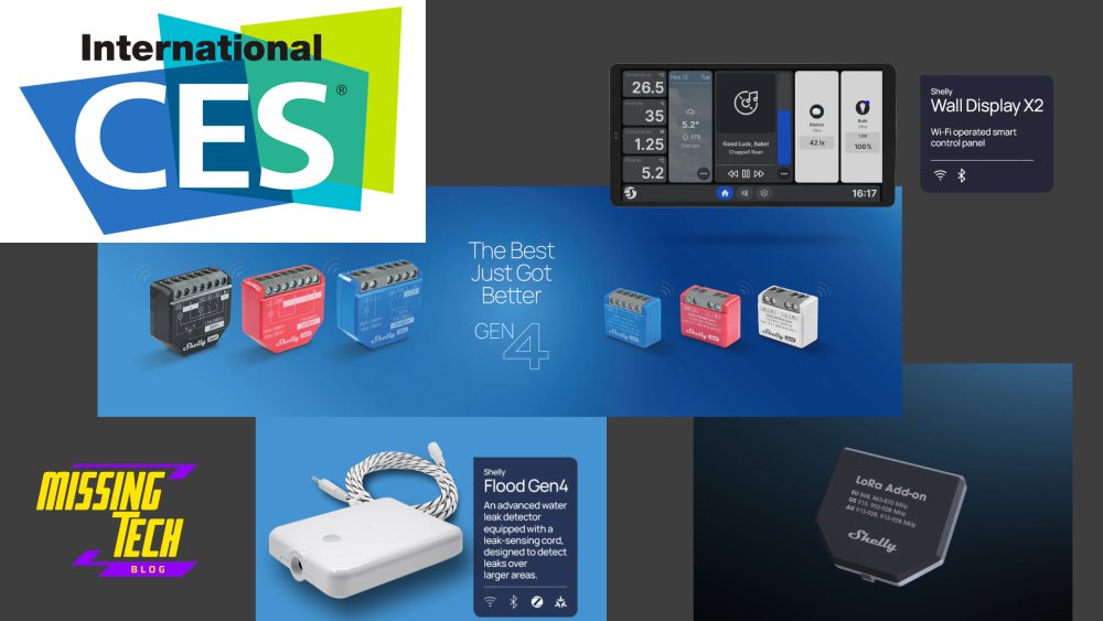 Shelly | Shelly Gen4 devices e LoRa Add-on le novità più interessanti del CES 2025 ...
